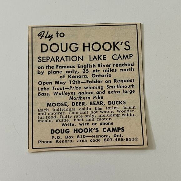 None and/or Unknown | Other | Doug Hooks Camps Separation Lake Camp ...